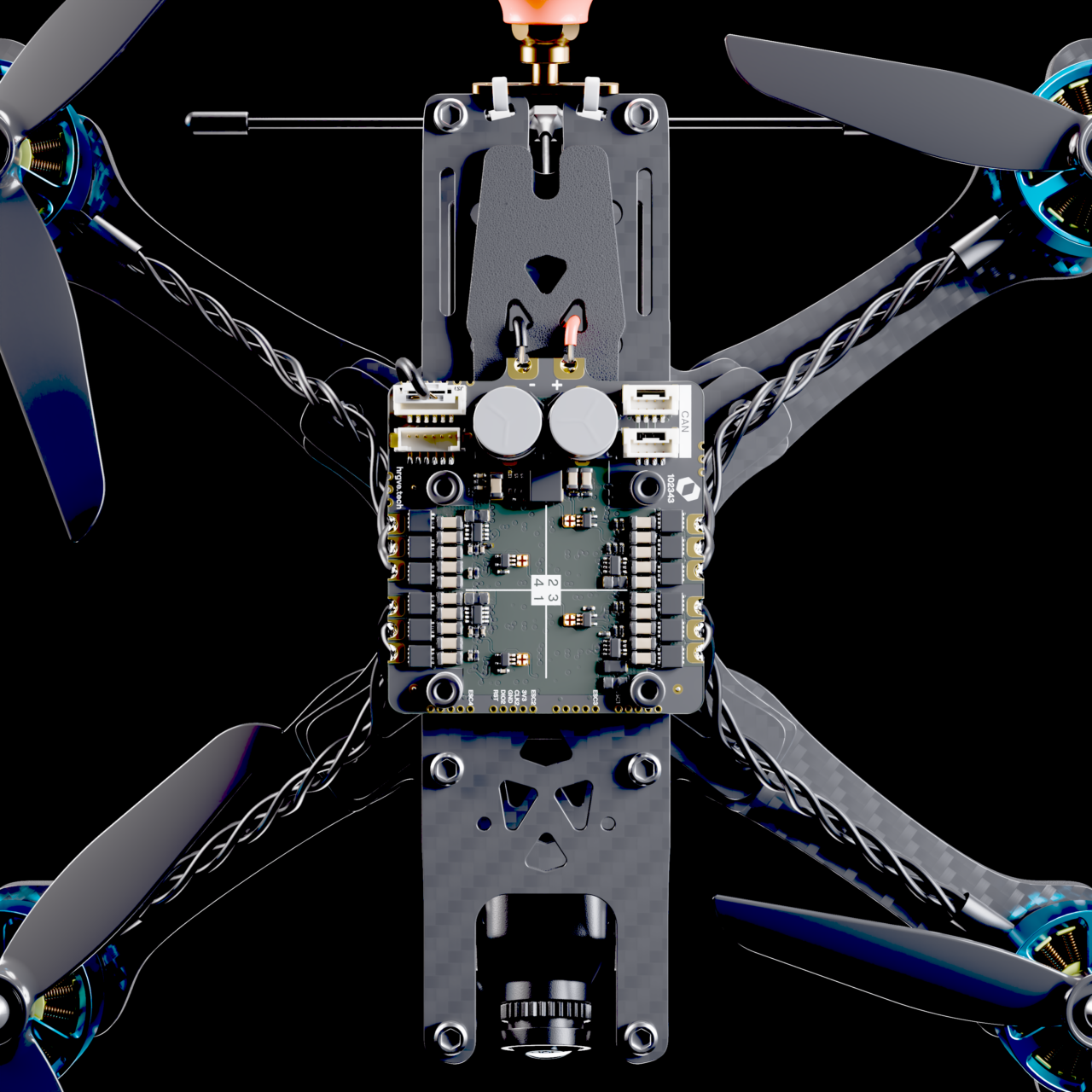 HARGRAVE nanoDRIVE 4LPi - NeuMotors Brushless Motors